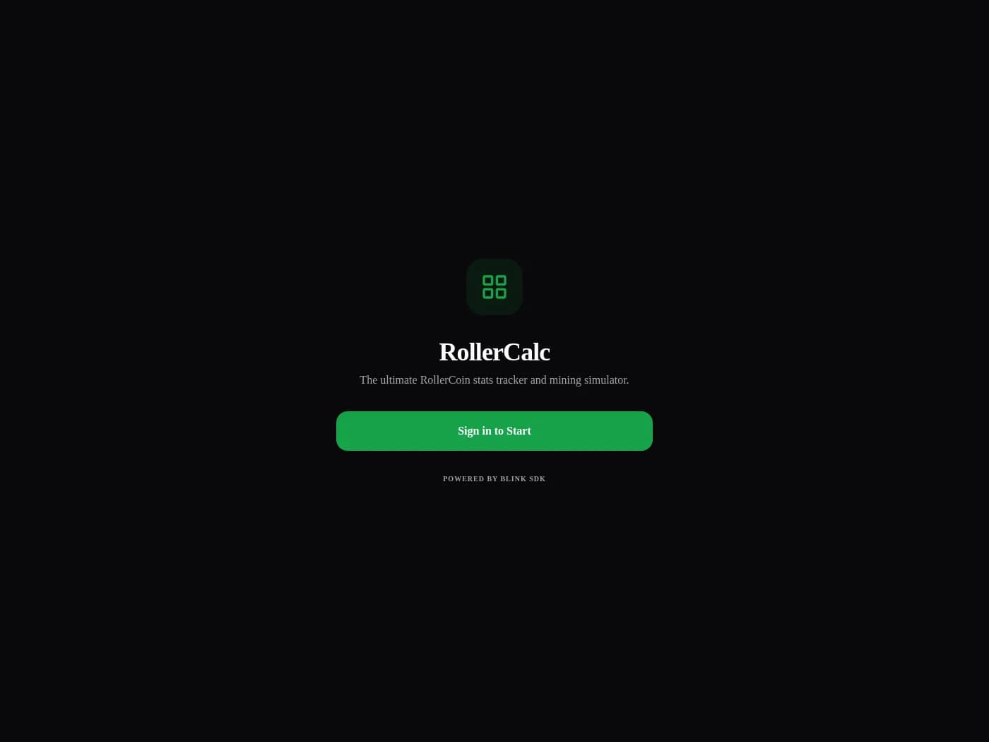 RollerCoin Stats Tracker