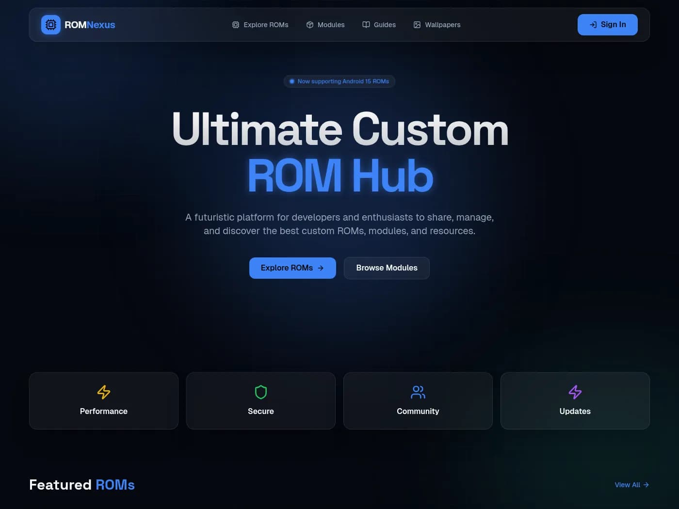 ROM Nexus Hub