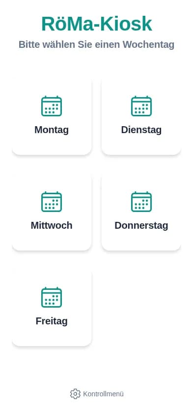 RöMa-Kiosk App