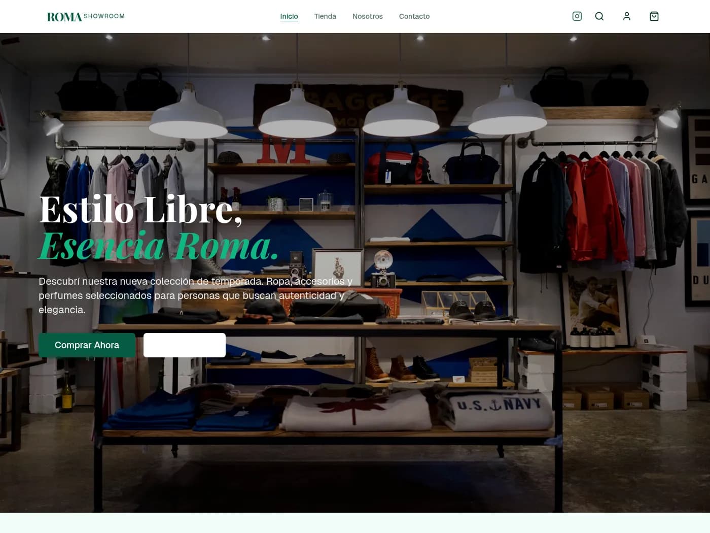 ROMA Showroom Web