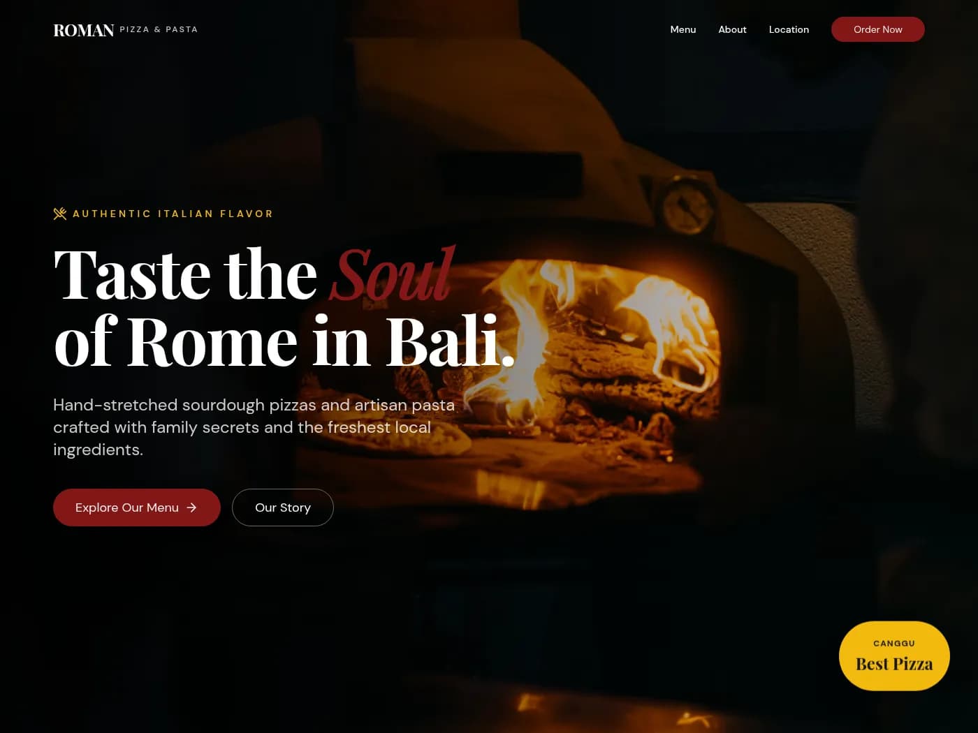 Roman Pizza & Pasta Site