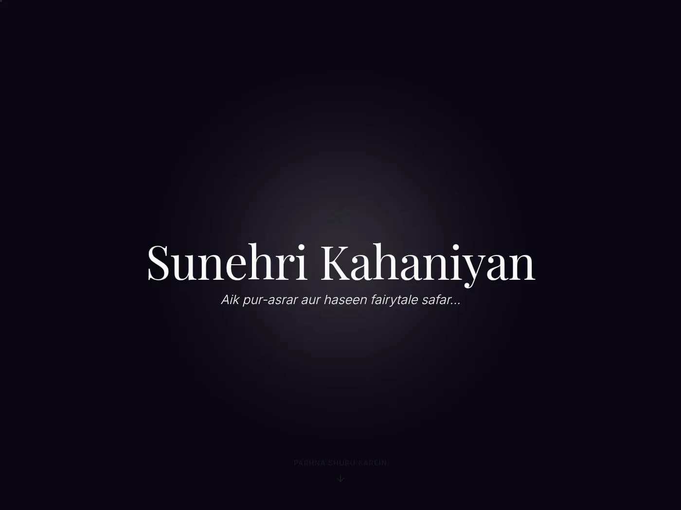 Roman Urdu Fairytale