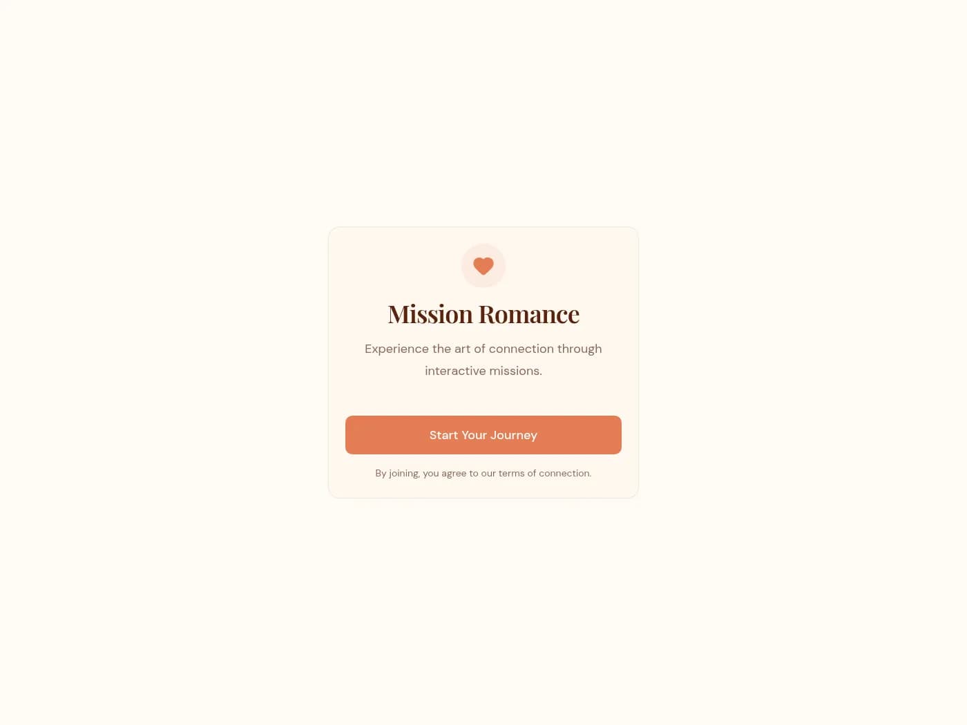 Relationship Mission Simulator