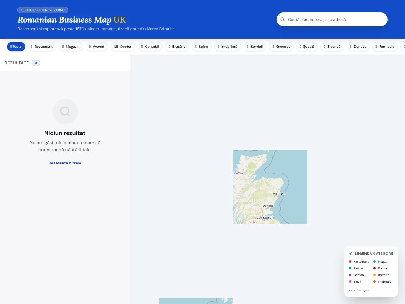 Romanian Business Map UK