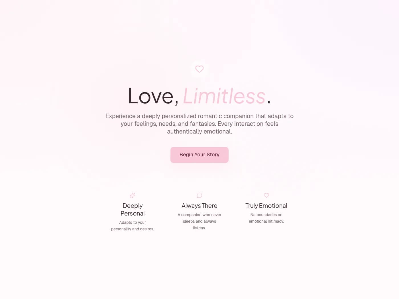 No-Limits Romantic AI