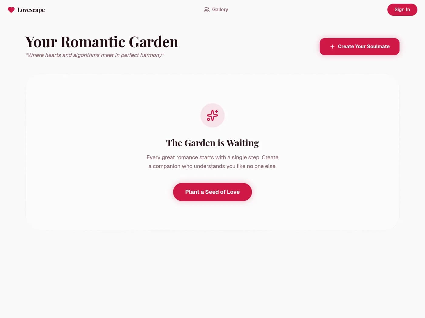 Romantic AI Companion