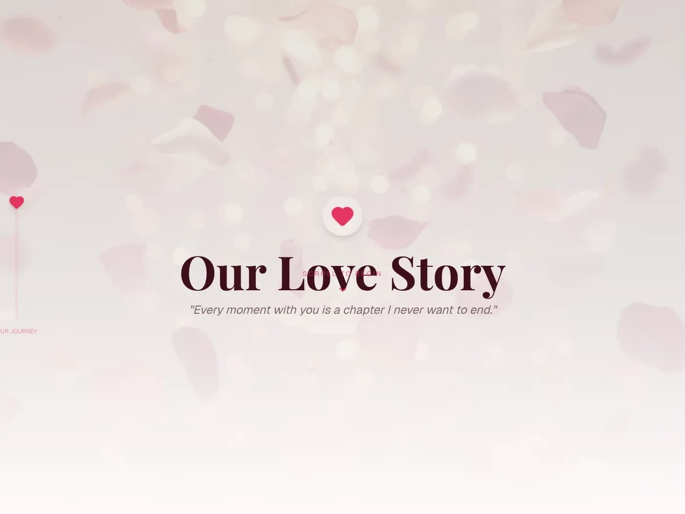 Romantic Scroll Story