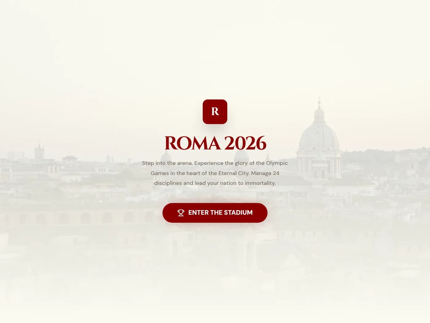 Rome Olympic Simulator