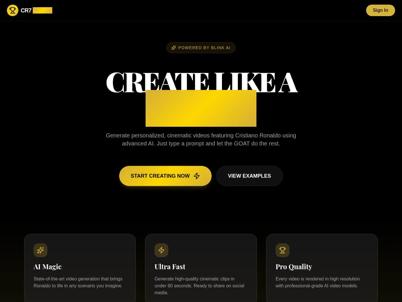 Ronaldo Video Maker