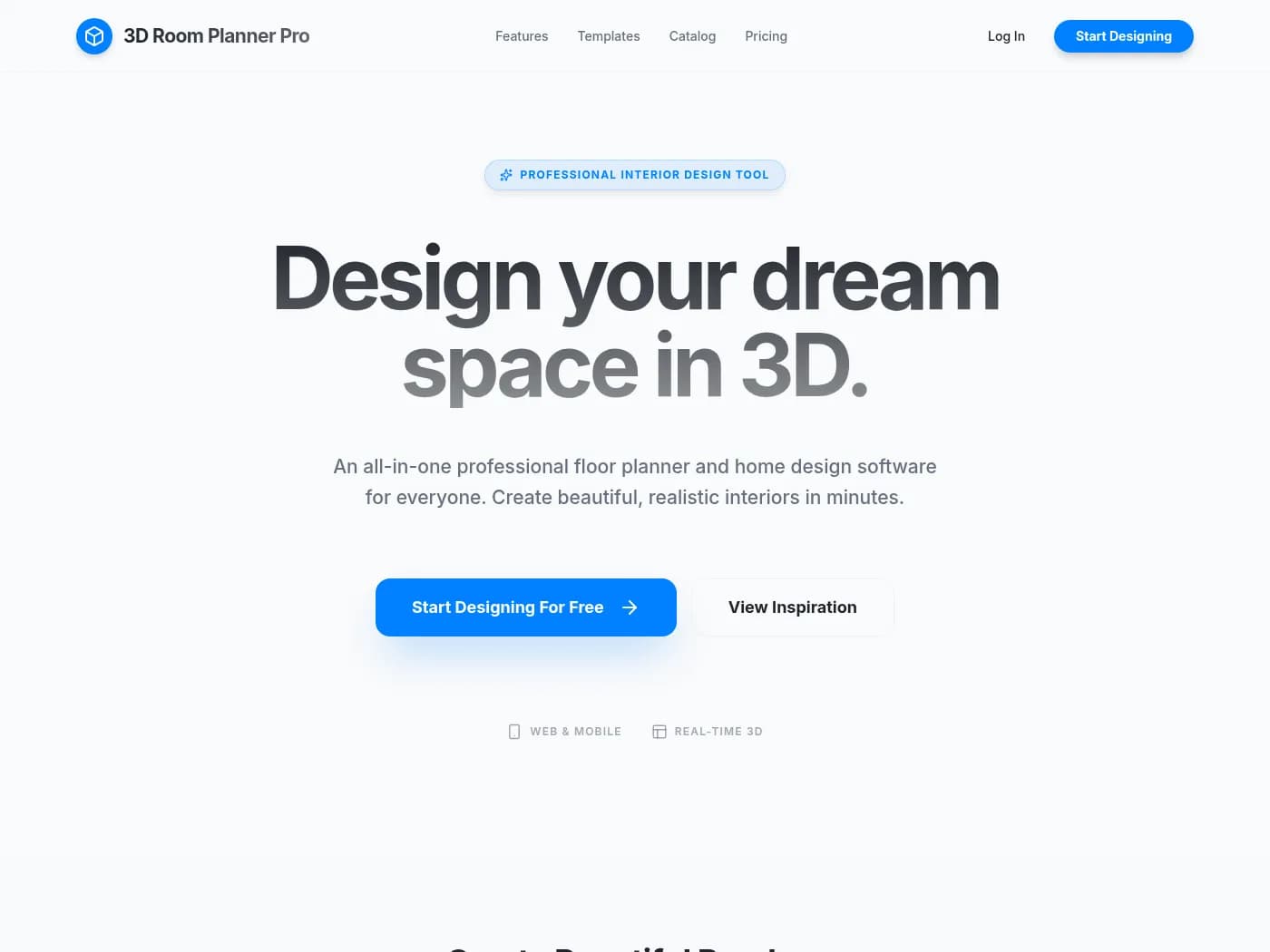 3D Room Planner Pro