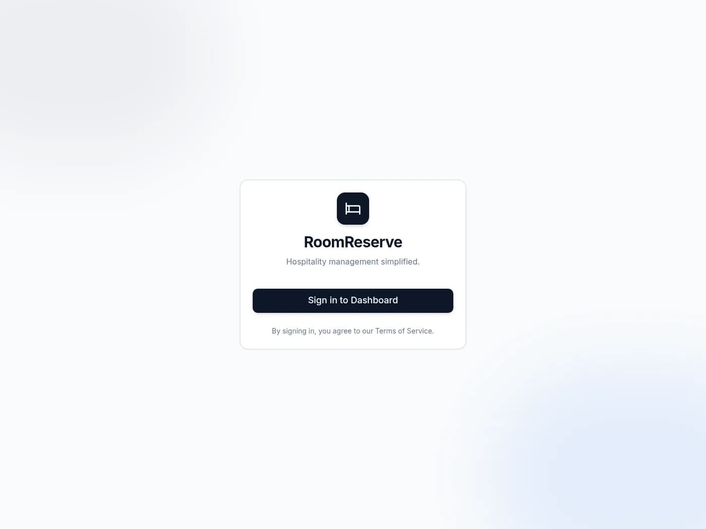 RoomReserve Manager