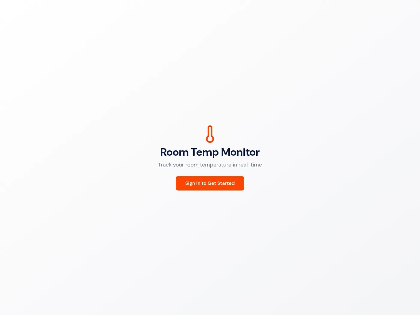 Room Temp Monitor