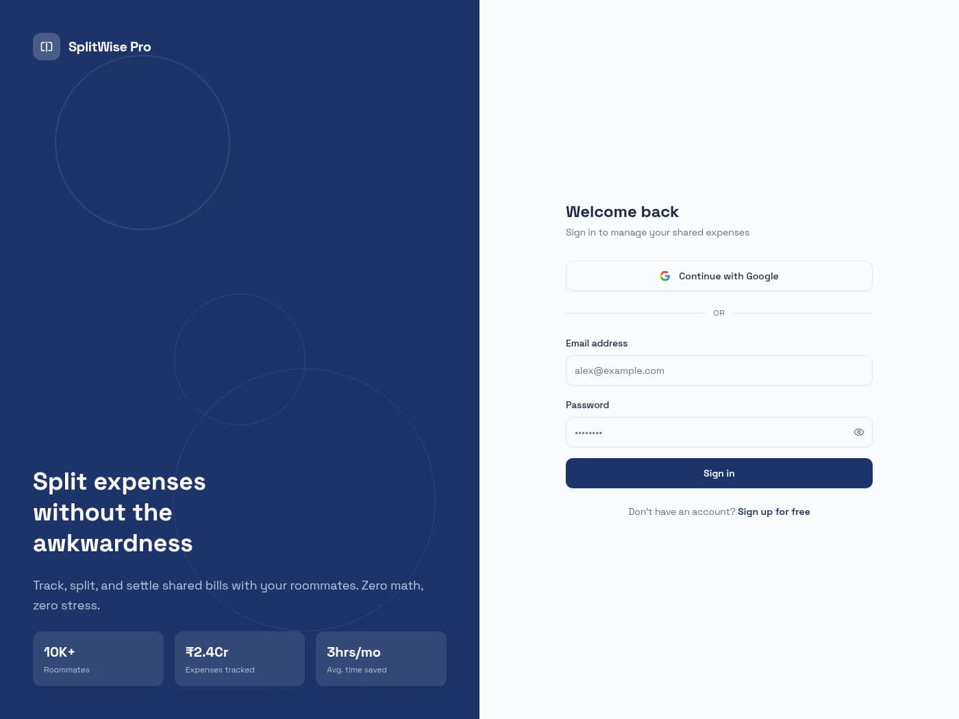 SplitWise Pro