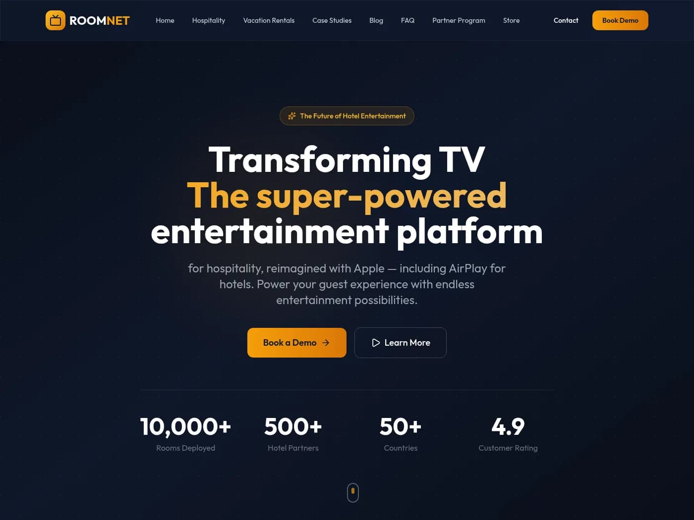 RoomNet Web Clone