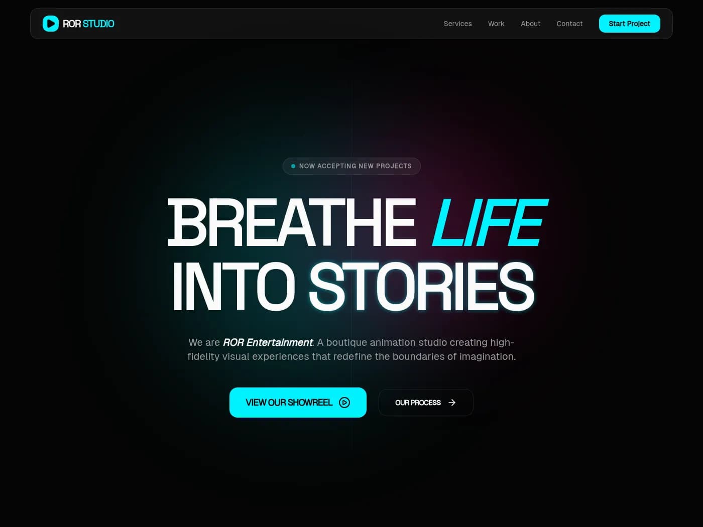 ROR Entertainment Site