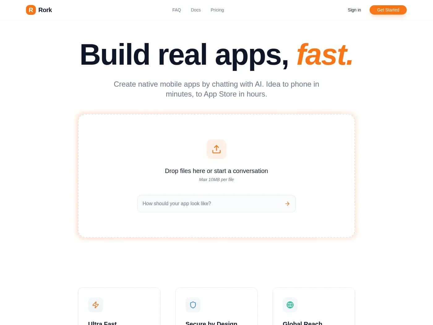 Rork Clone Platform