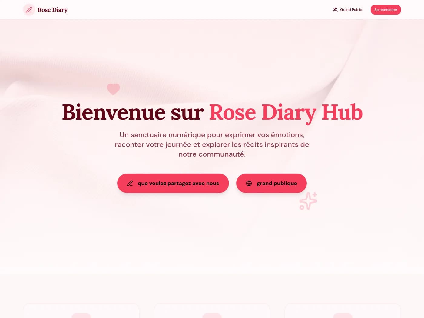 Rose Diary Hub