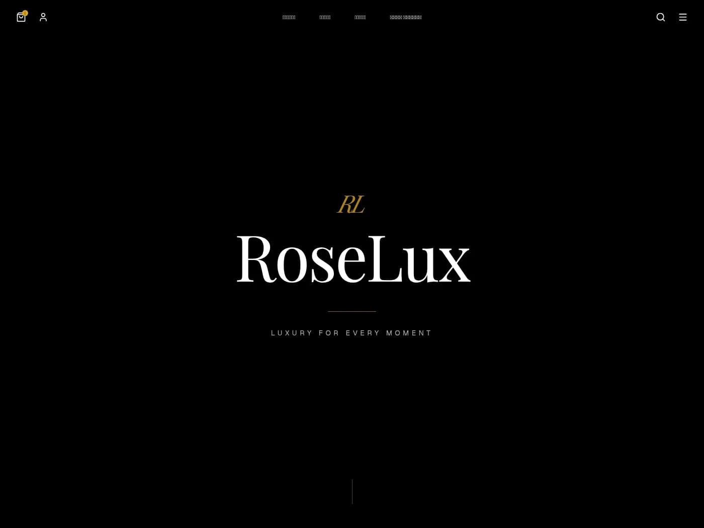 RoseLux Hero Redesign