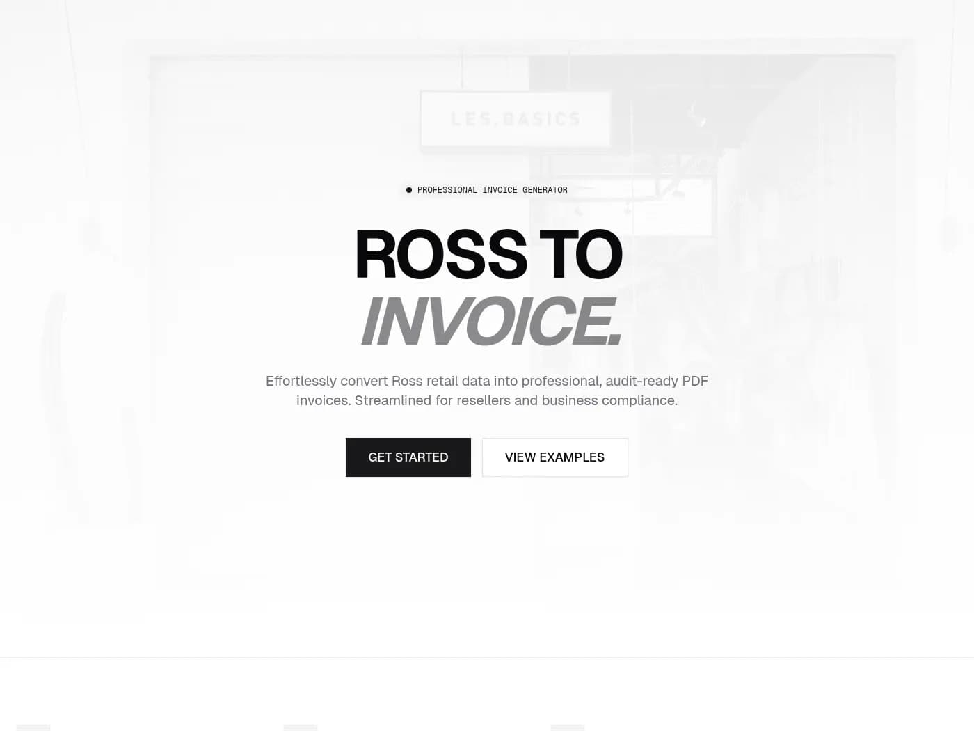 Ross PDF Invoice Builder