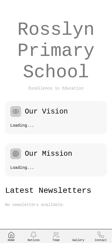 Rosslyn Primary Portal
