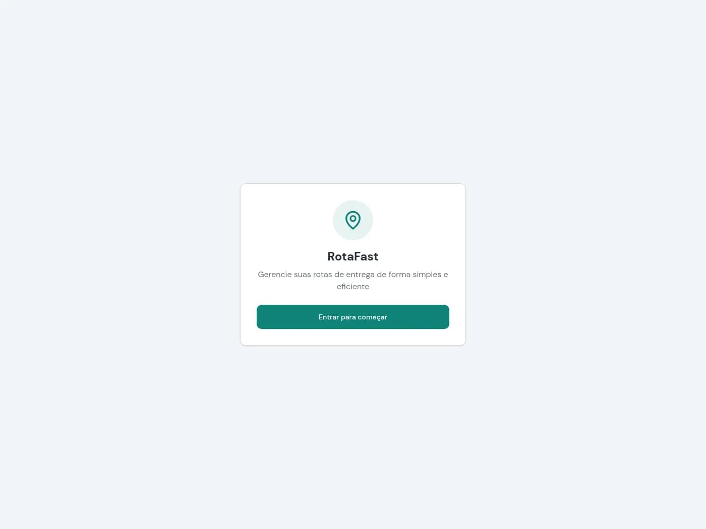RotaFast Delivery Manager