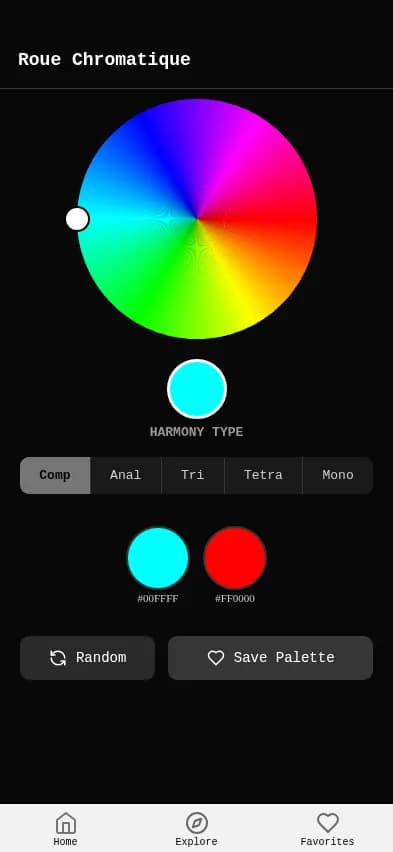 Roue Chromatique App