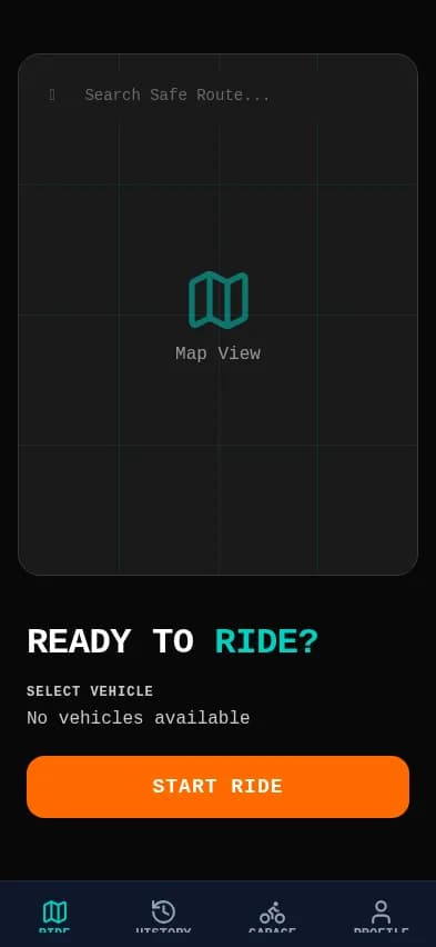 RouteRide Mobility App