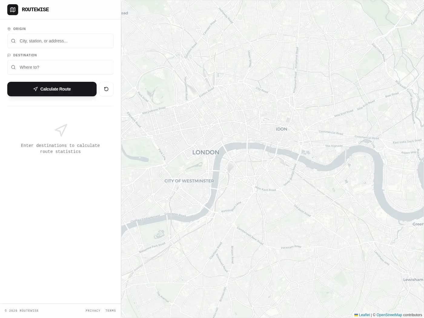RouteWise Planner