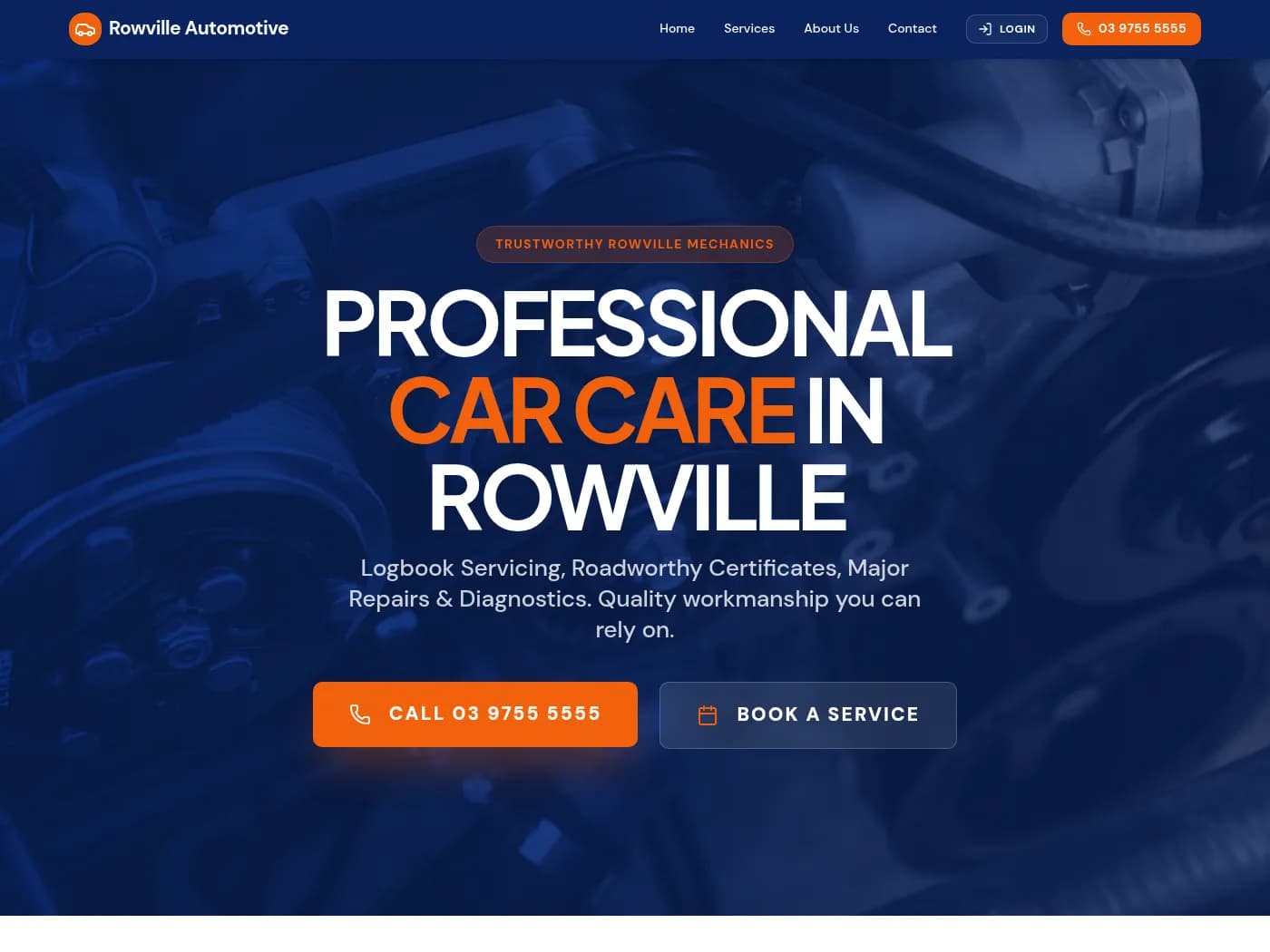 Rowville Mechanic Website