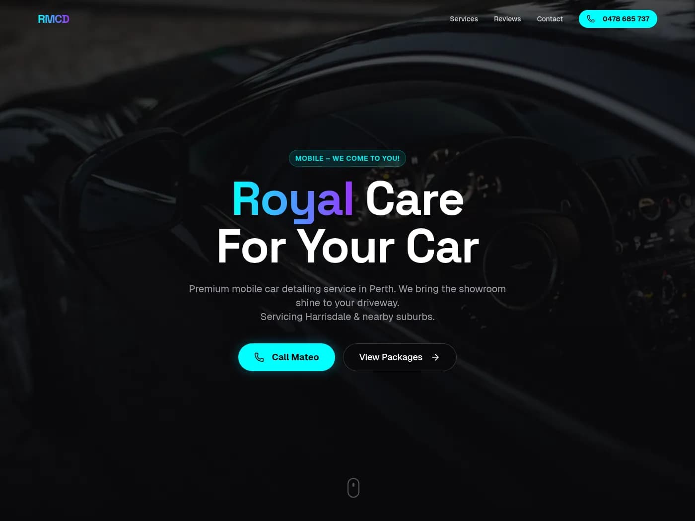 Royal Car Detailer Site