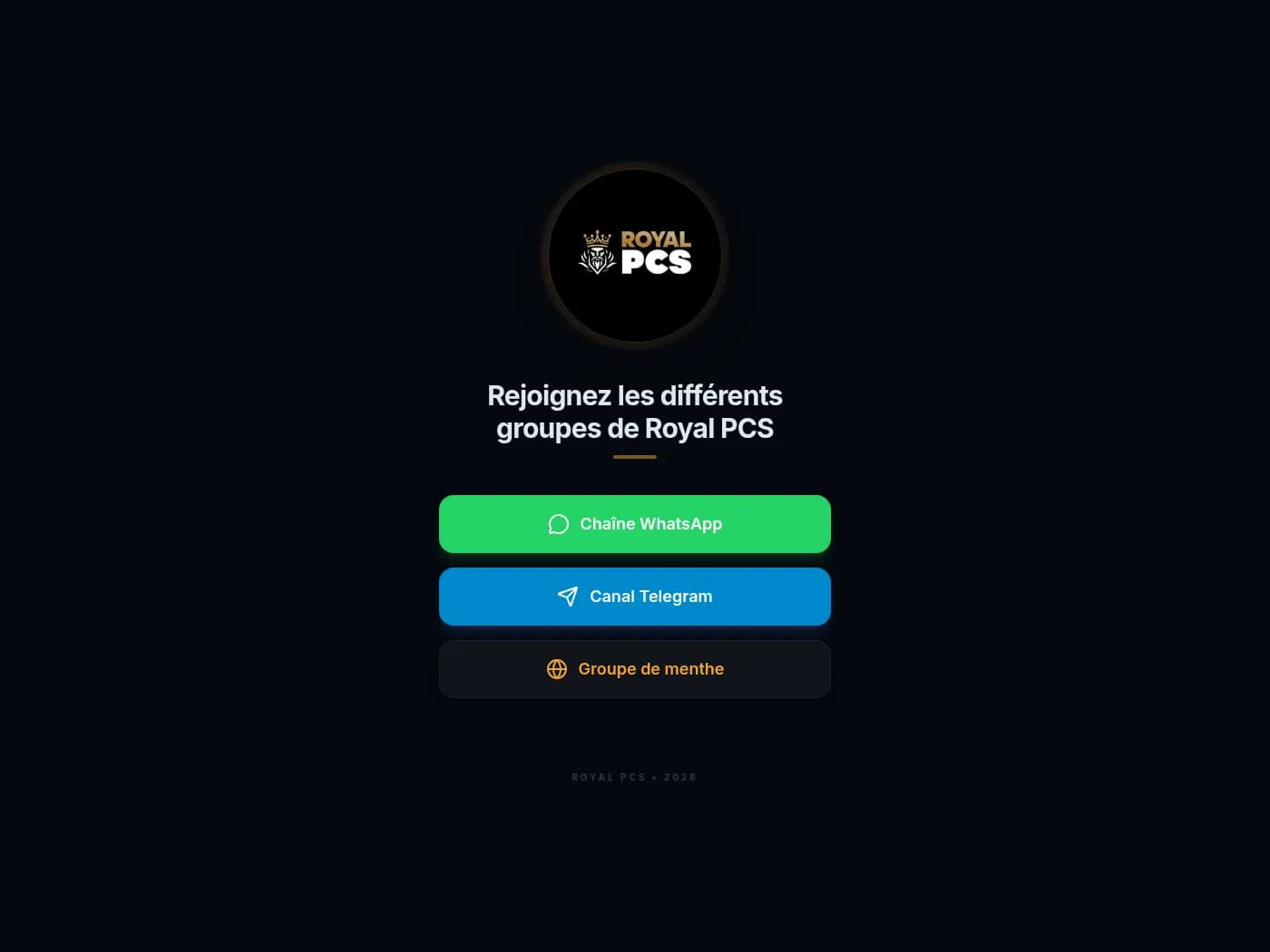 Royal PCS Channel Hub