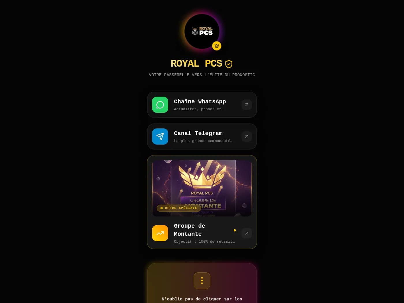 Royal PCS Hub Refresh