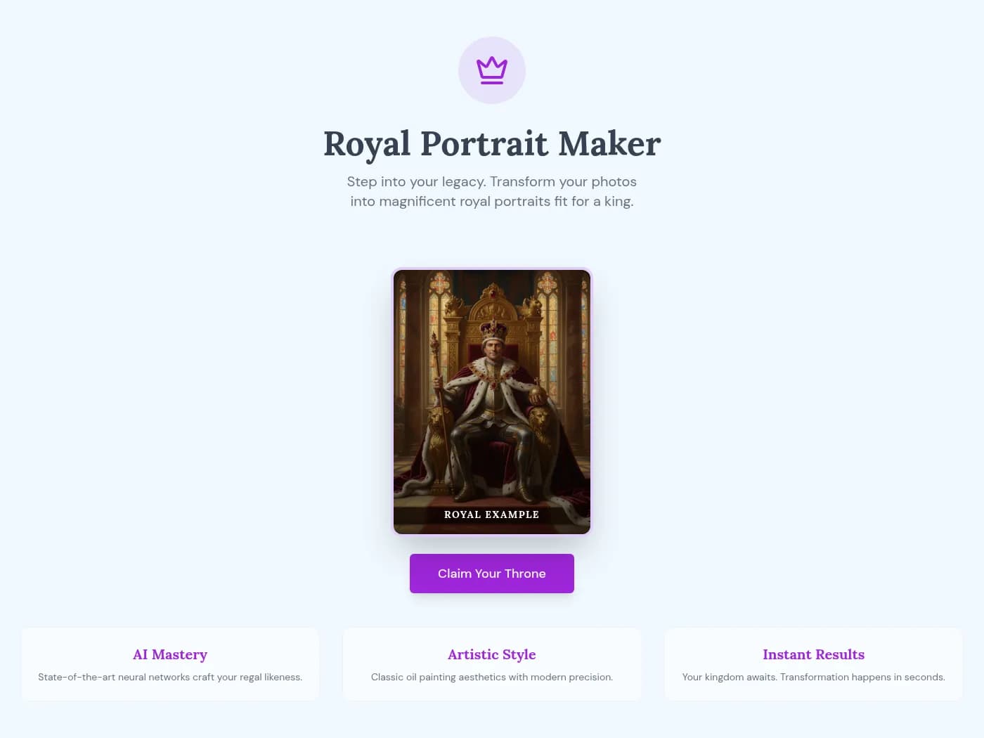 Royal Portrait Maker