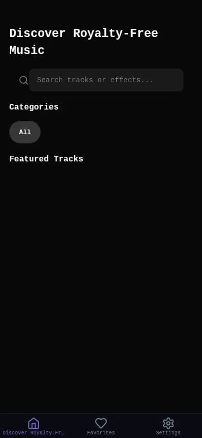 Royalty-Free Music Hub