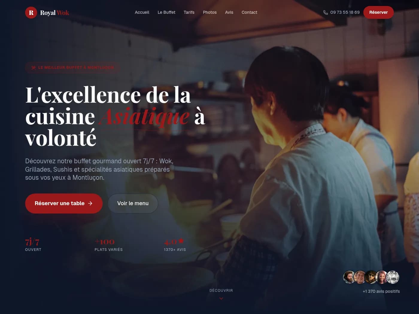 Royal Wok Montluçon Site