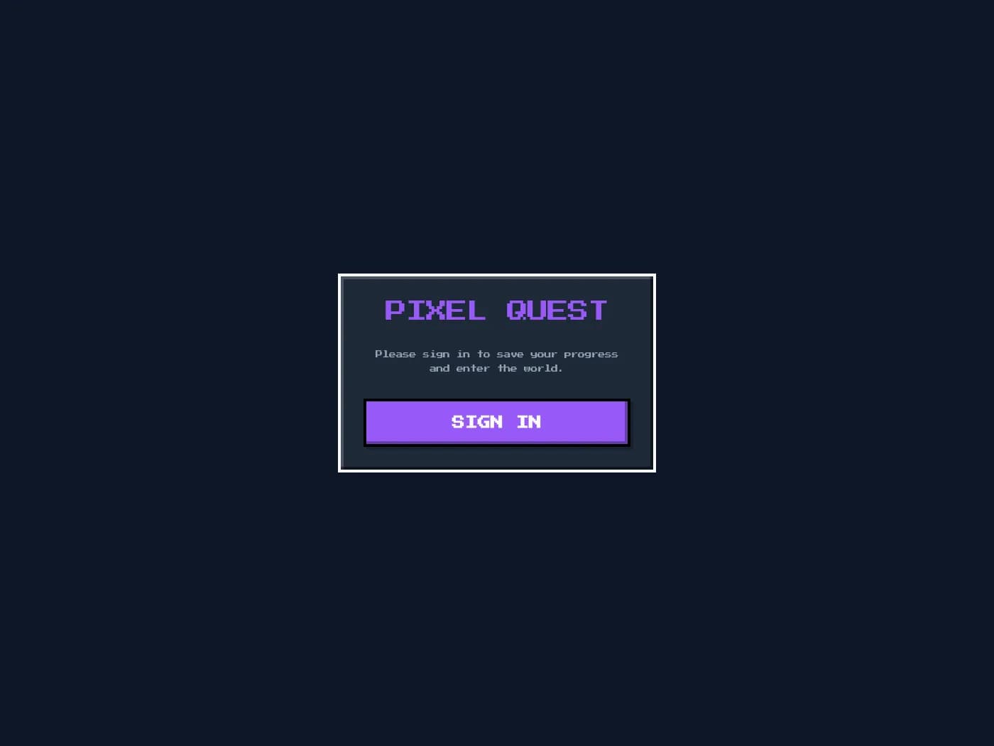 PixelQuest RPG