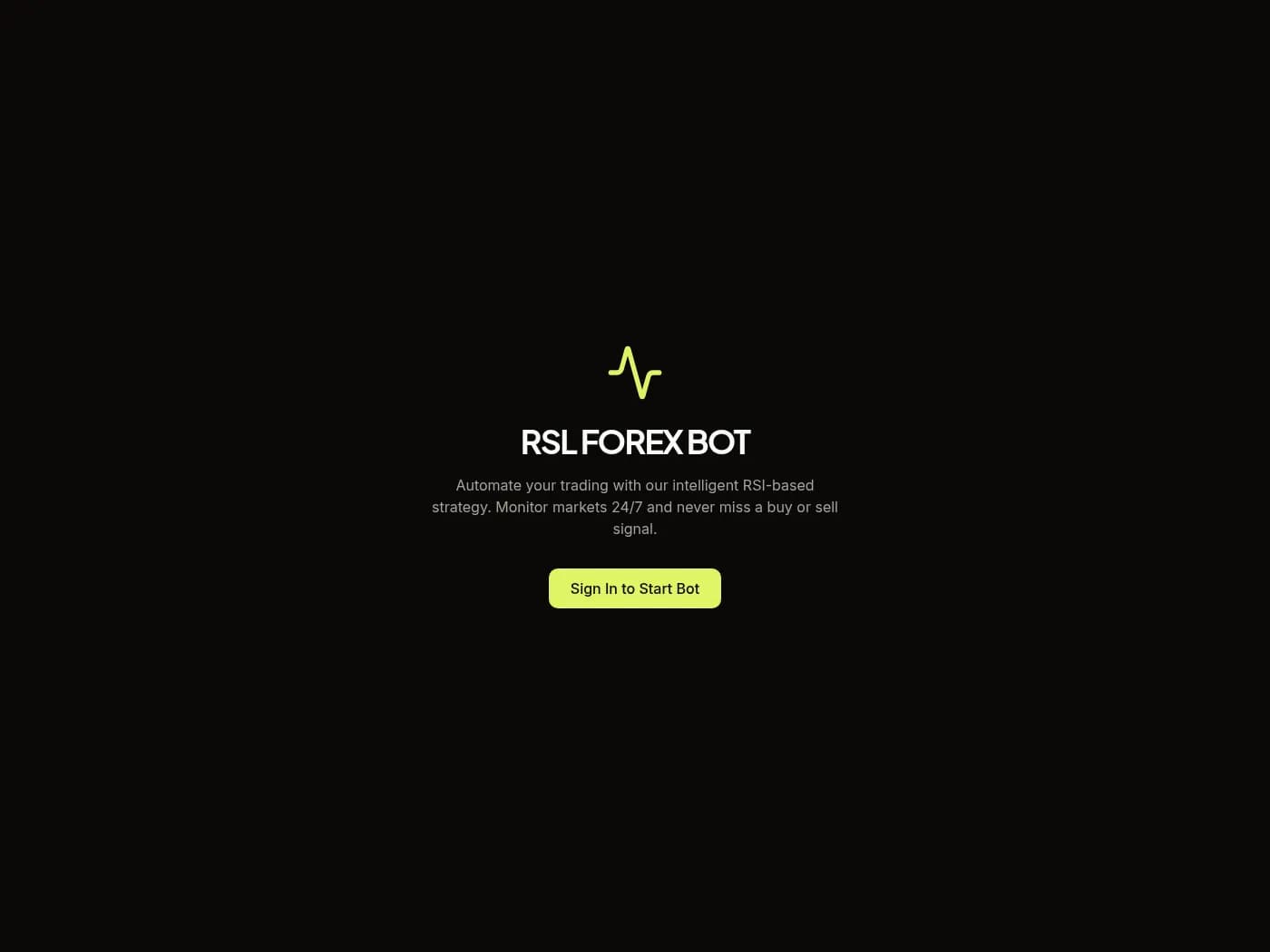 RSL Forex Trading Bot