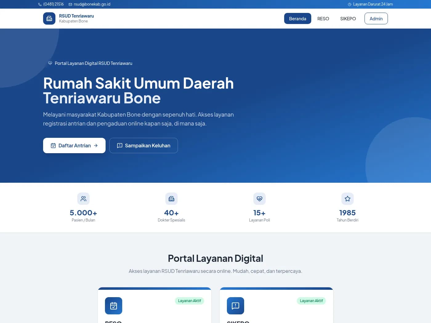 RSUD Tenriawaru Clone