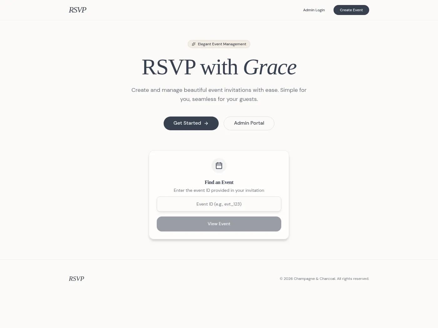 RSVP Event Suite