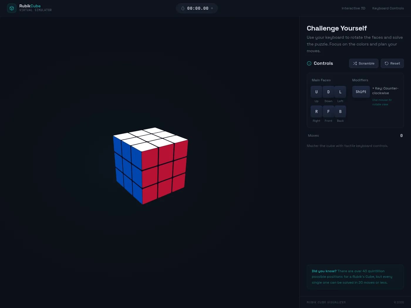 Rubik Cube Visualizer