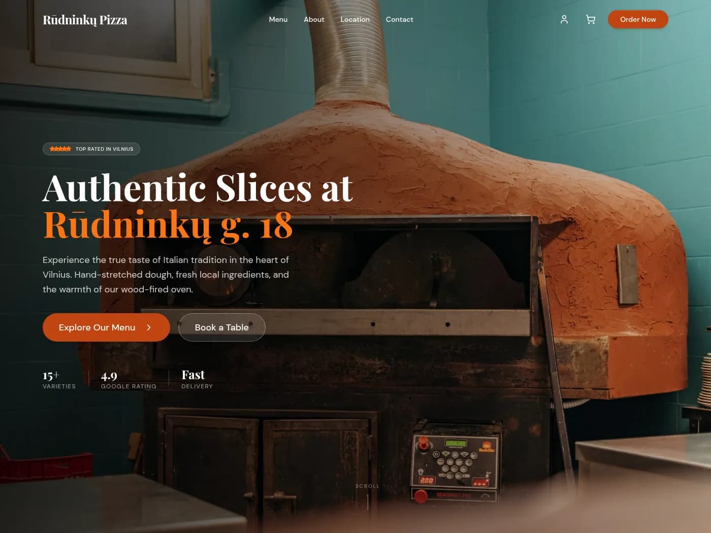 Rūdninkų Pizza Homepage