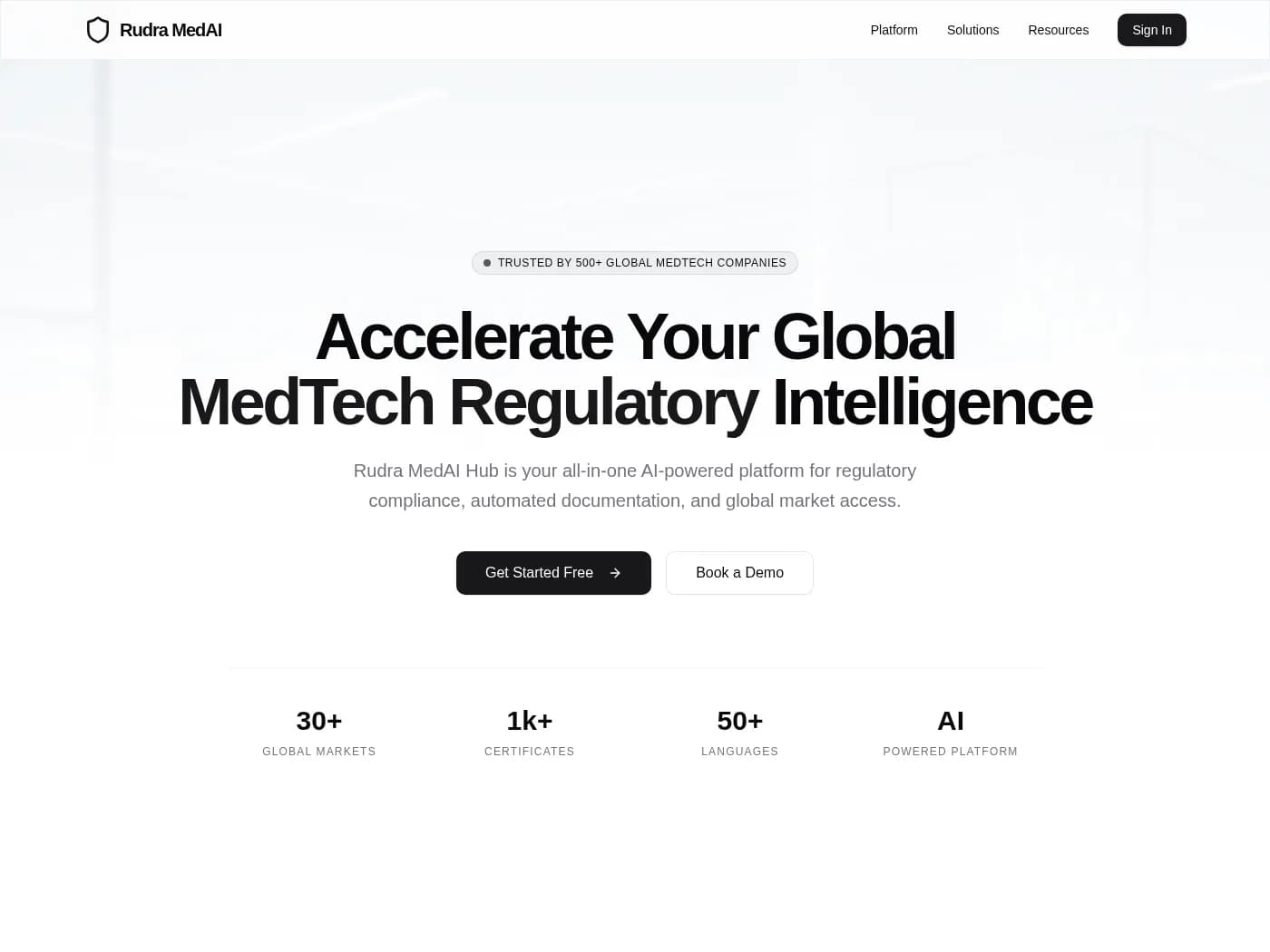 Rudra MedAI Hub
