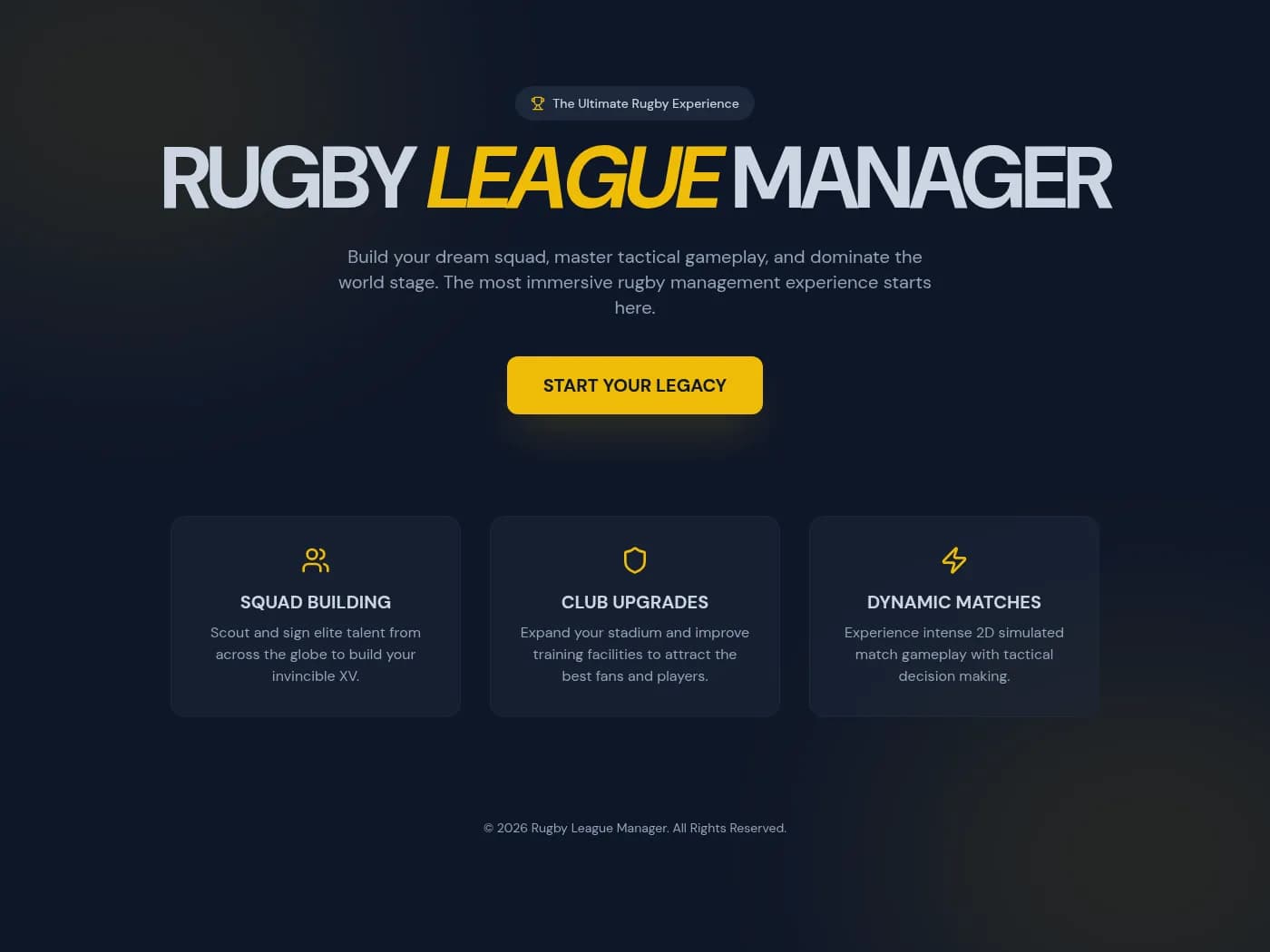 Dream League Rugby