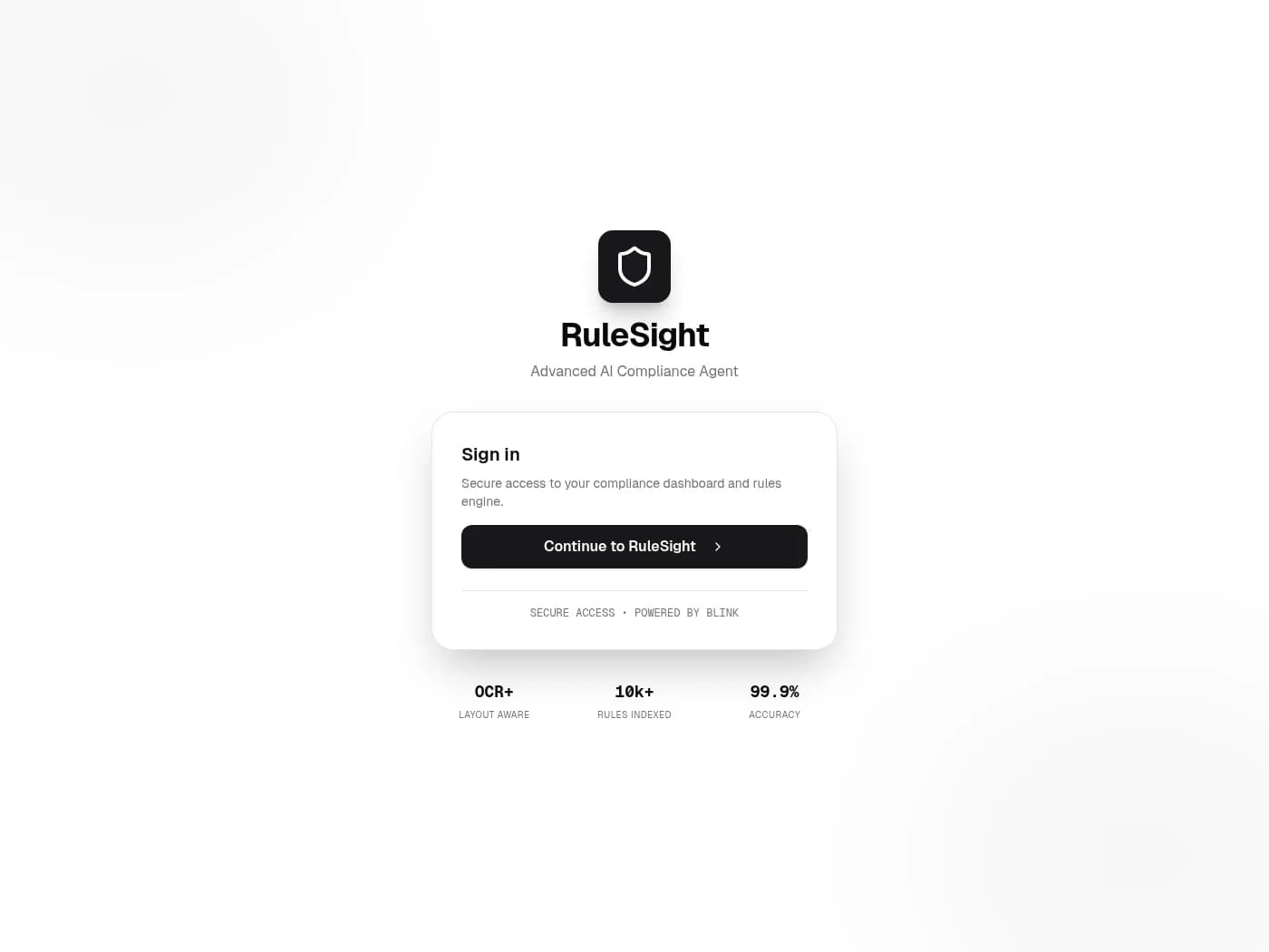 RuleSight AI Compliance Agent