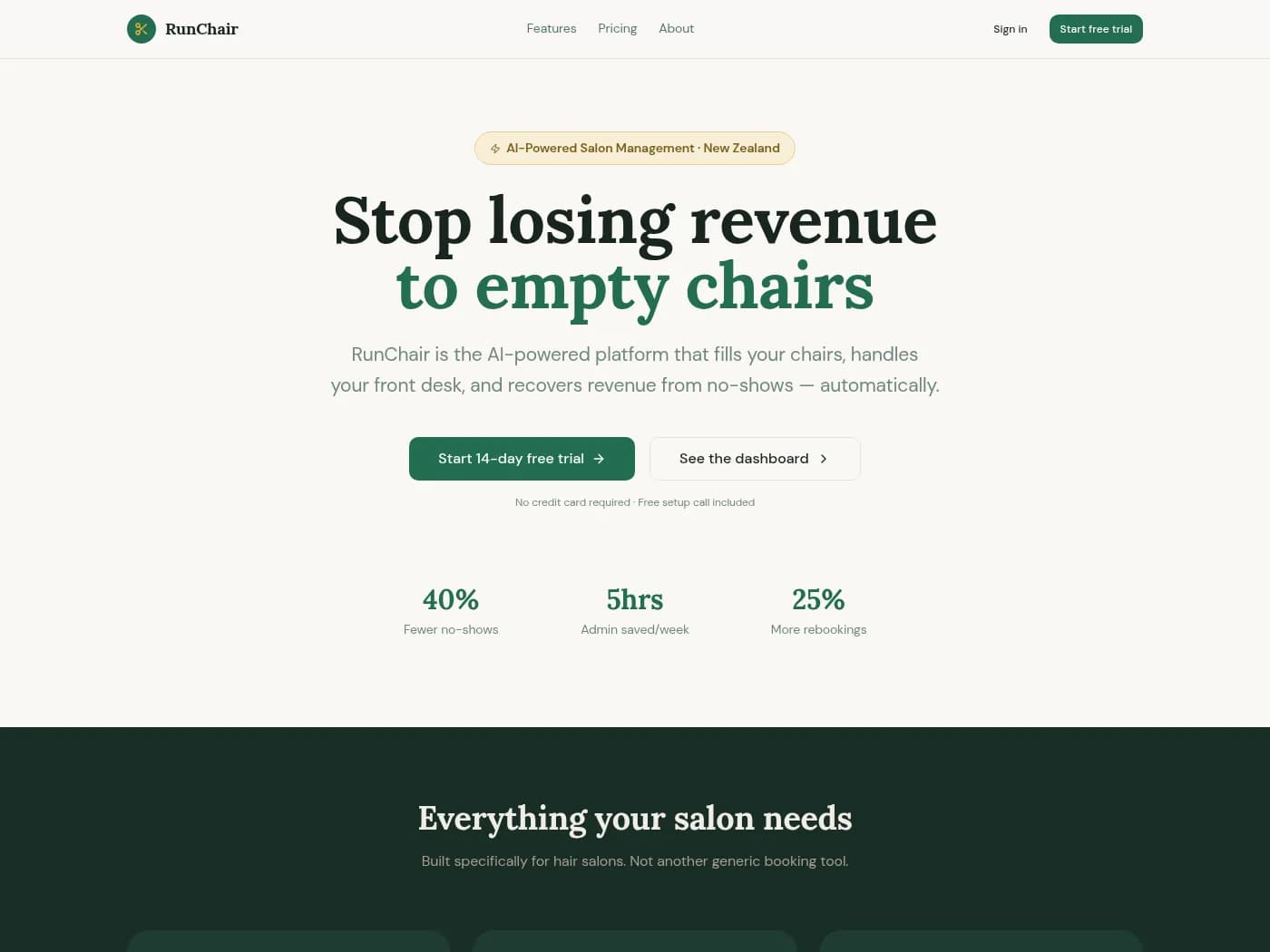 RunChair SaaS Platform