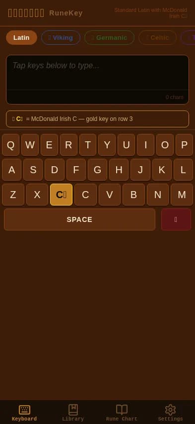RuneKey Keyboard