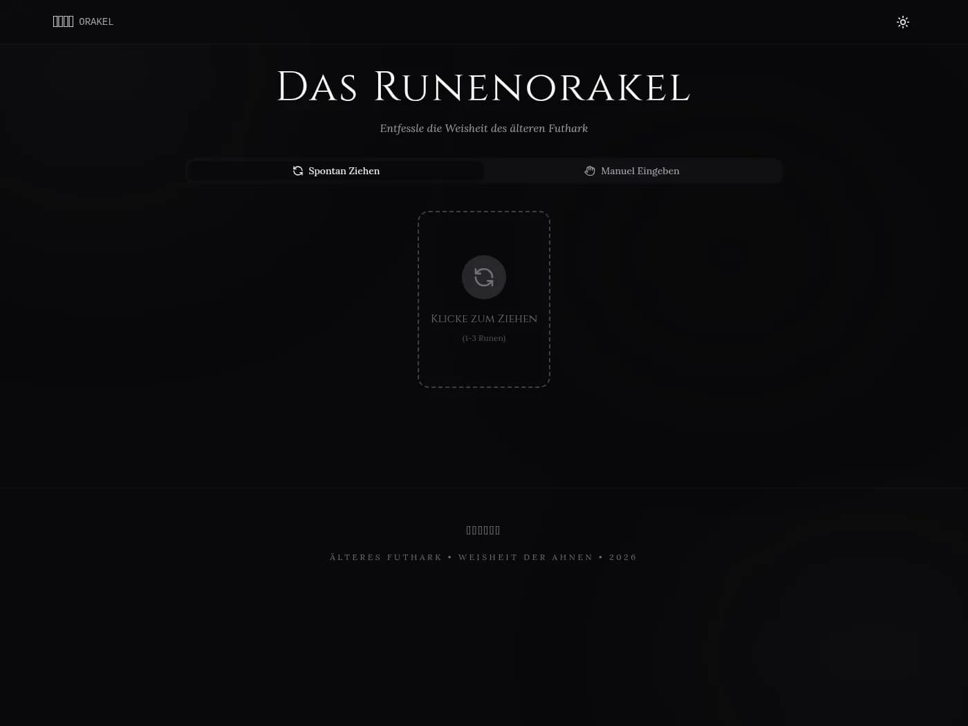 Runenorakel App