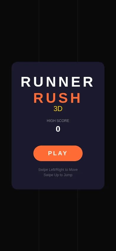 Runner Rush 3D