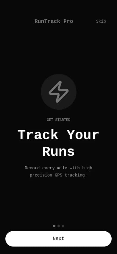 RunTrack Pro
