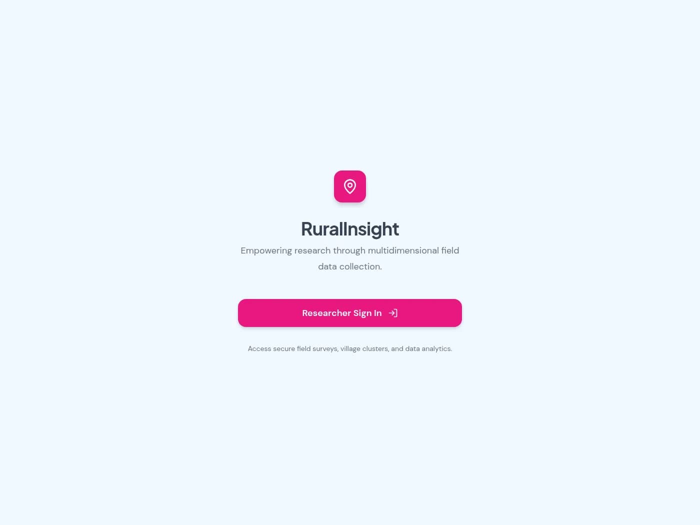 Rural Insight App